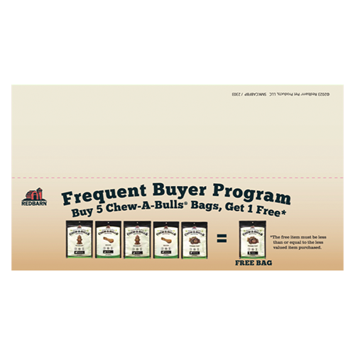CAB Frequent Buyer Program - Shelf Talker - SKU SMKCABFBP* – Sales Team Samples