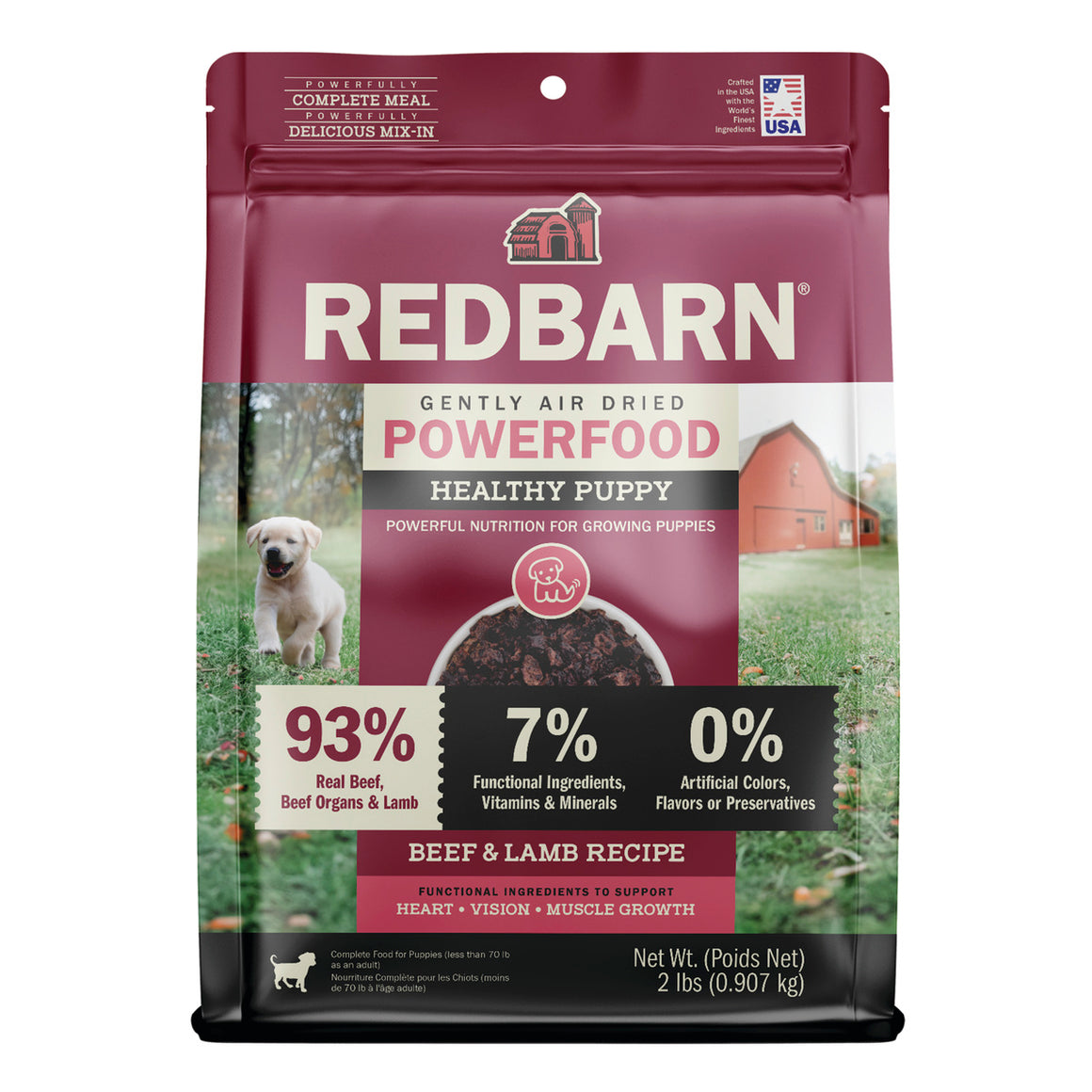 Air Dried Powerfood Healthy Puppy Beef & Lamb Recipe – Sales Team Samples