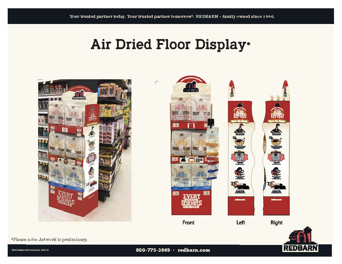 Air Dried Corrugate Shipper Display - SKU SMKADSD – Sales Team Samples